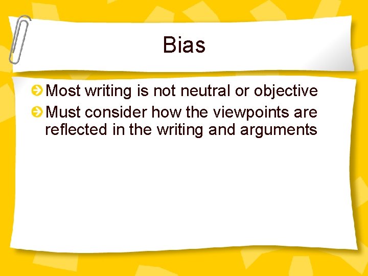 Evaluating Sources Scope and Approach Date of Publication