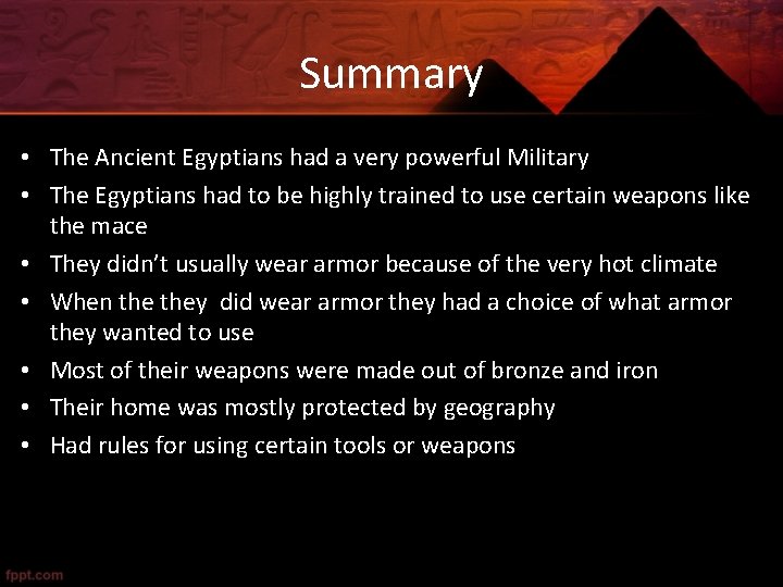 Ancient Egyptian Military By Cole Khanjari 14 1