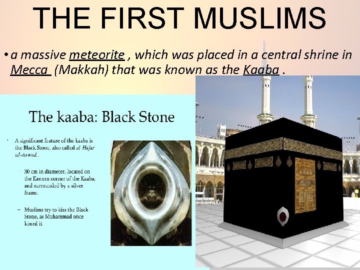CHAPTER 9 The Arab Empires Lesson 1The First