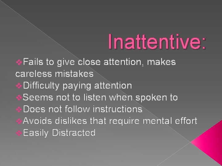 ADHD By Tania Silerio Vanesa Mercado Definition v