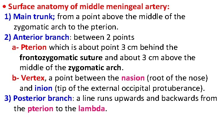 Maxillary artery Maxillary artery Origin the larger of