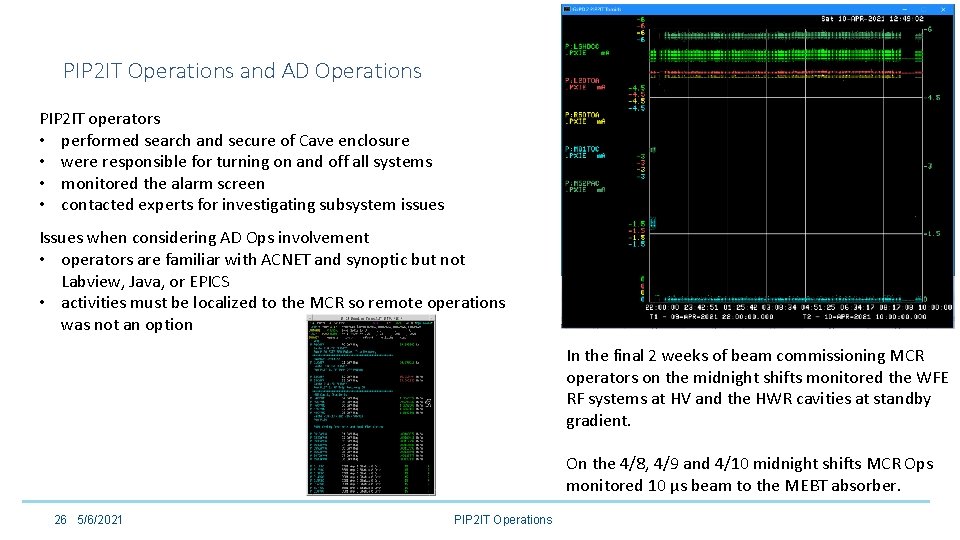 Operations Darren Crawford PIP 2 IT Retreat Operations
