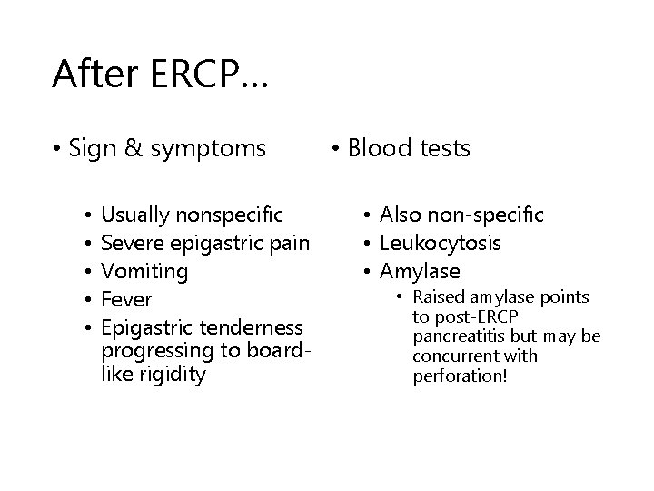 Post ERCP Perforation Joint Hospital Surgical Grand Round