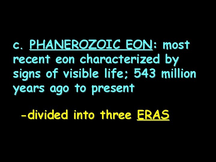 CHAPTER 30 Views of Earths Past I EVOLUTION