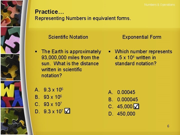 8 TH GRADE COMPREHENSIVE REVIEW MATHEMATICS MATHEMATICS Purpose