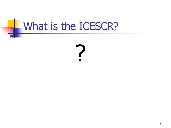 Human Rights The Legal Framework Sherrie Brown LSJCHID