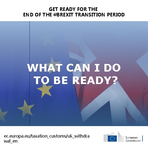 GET READY FOR THE END OF THE BREXIT