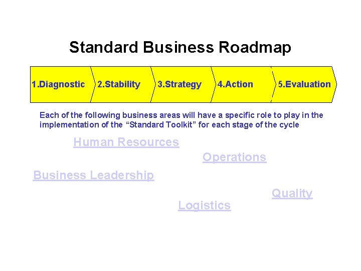 Standard Business Roadmap Step by Step Guide Standard