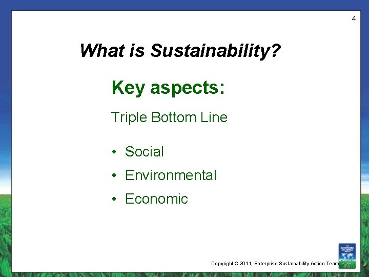 1 Measuring Sustainability Identifying Selecting and Measuring the