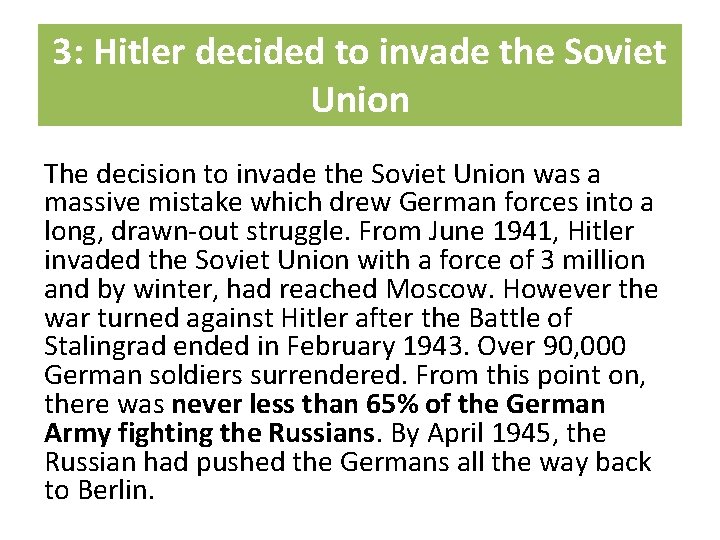 What happened in the end Between 1939 and