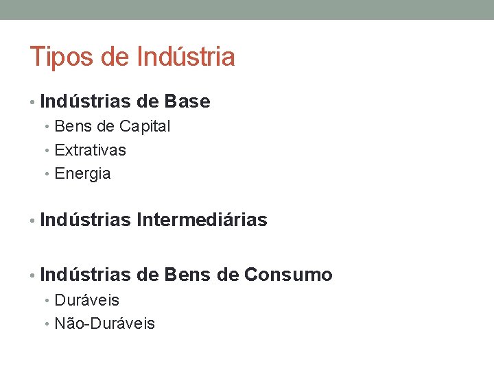 AULA 5 O CAPITALISMO INDUSTRIAL E A PROBLEMTICA
