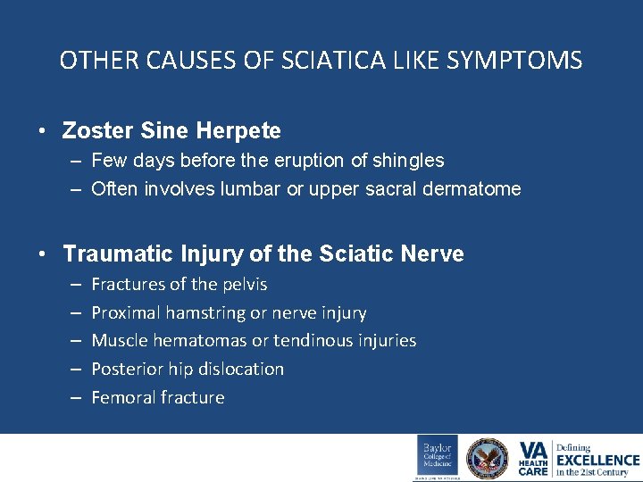 EVALUATION OF BACK PAIN AND ROLE OF NONOPERATIVE