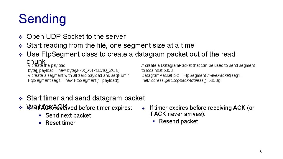 CPSC 441 Assignment 4 Discussion Department of Computer