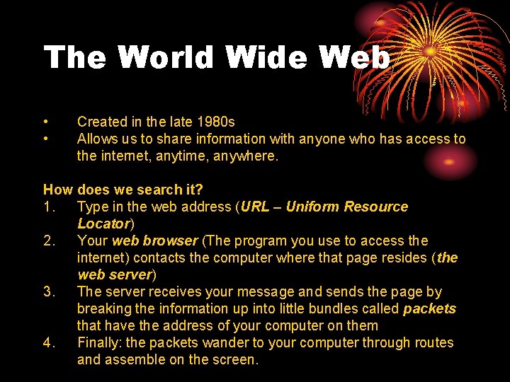 Basics of Web Design Objectives Learn the definition