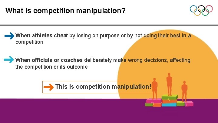 Preventing Manipulation of Competitions Your subtitle your logo