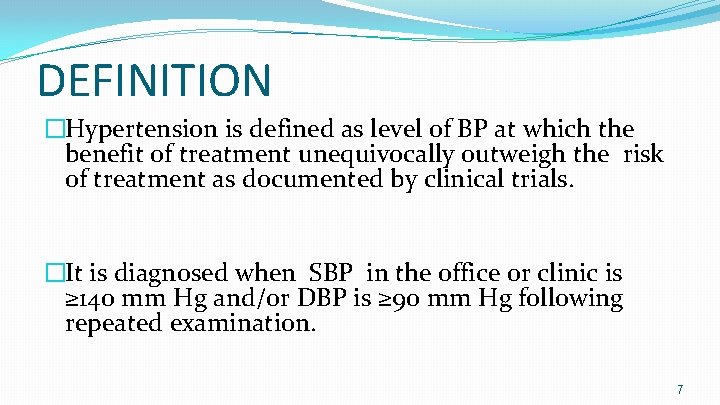 HYPERTENSION BY Dr Vera Ama Martins Dr Usman