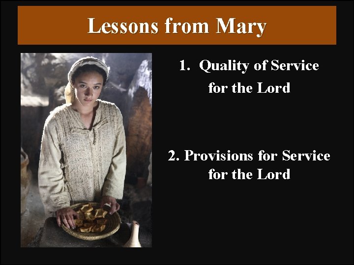 Lessons from Mary The Mother of Jesus Luke
