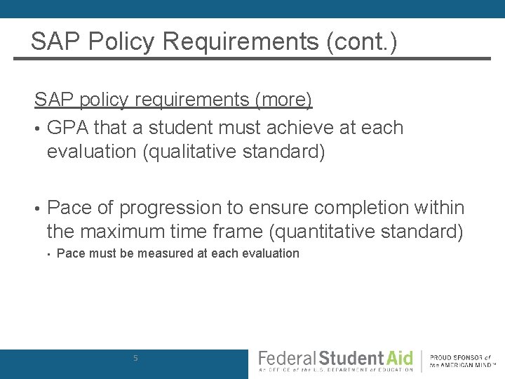 Satisfactory Academic Progress SAP PASFAA Conference Harrisburg PA