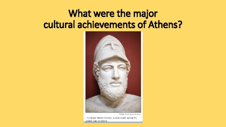 Chapter 29 The Golden Age of Athens What