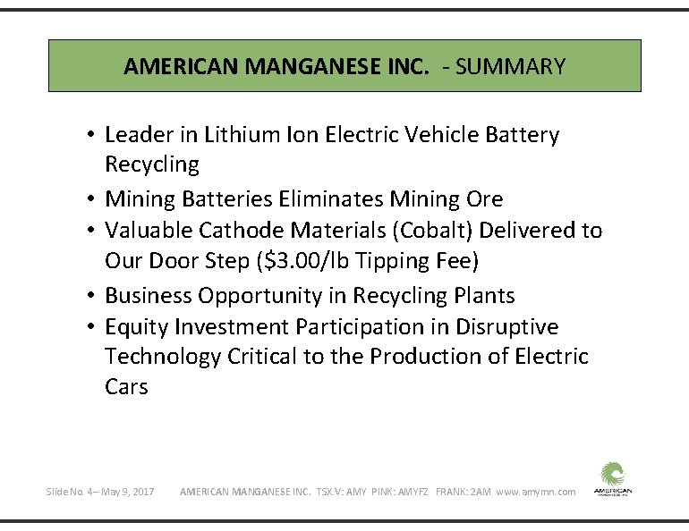 CAUTIONARY INFORMATION This presentation contains forwardlooking ...
