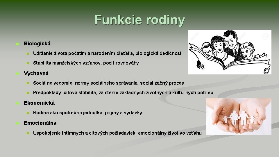 Starostlivos o rodiny profesionlnych vojakov Vznik a vvoj