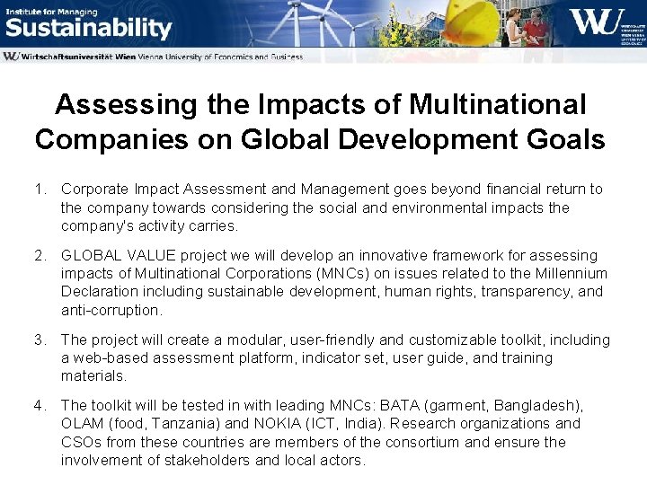 Assessing the Impacts of Multinational Companies on Global