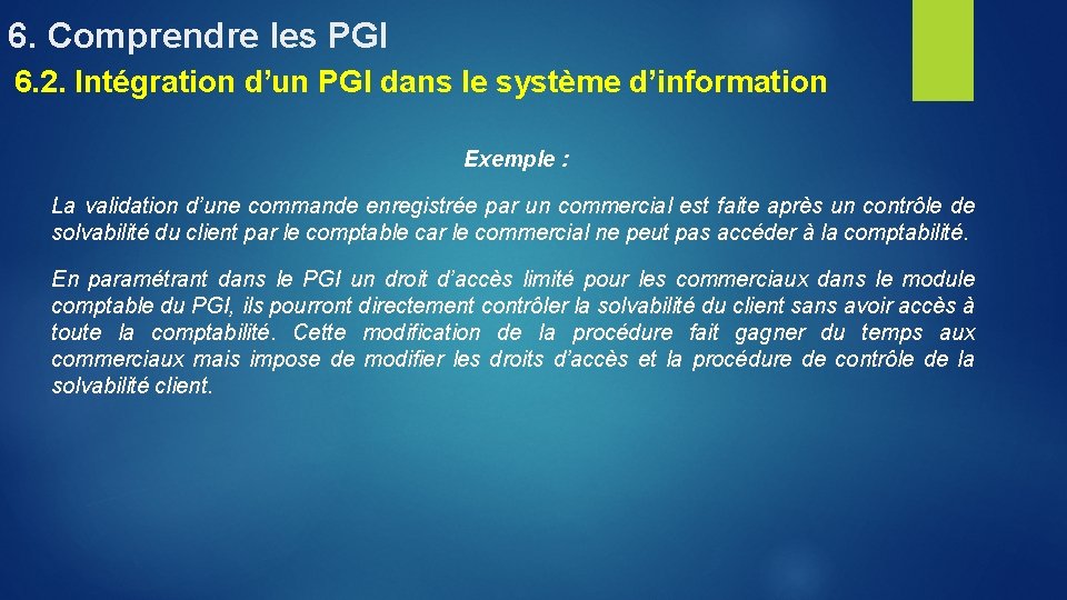 6 Comprendre les PGI 6 1 Dfinition Dans