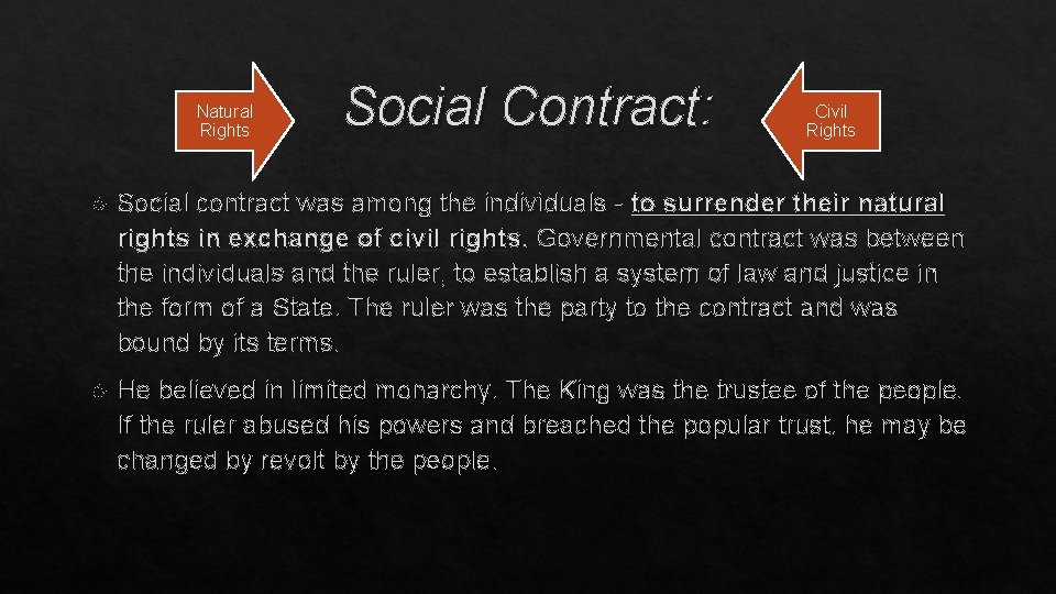 Social Contract Theory John Locke was a English