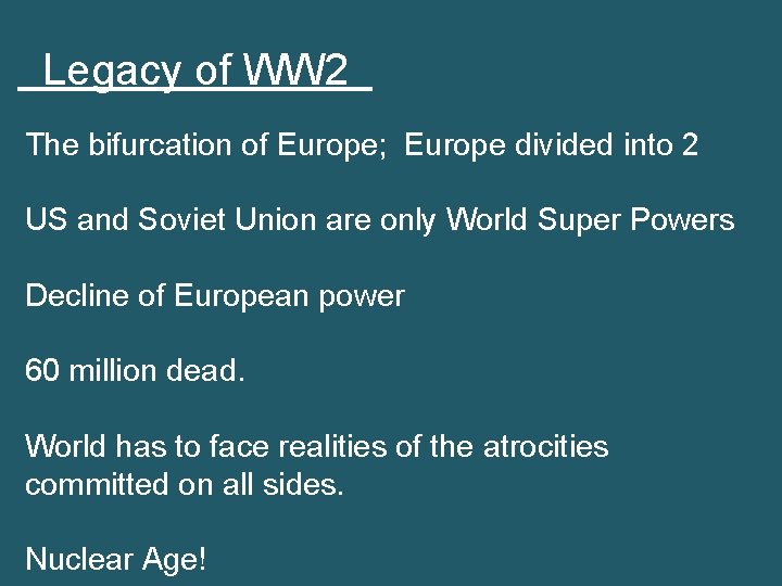The Outbreak of WWII Neville Chamberlain Mussolini Hitler