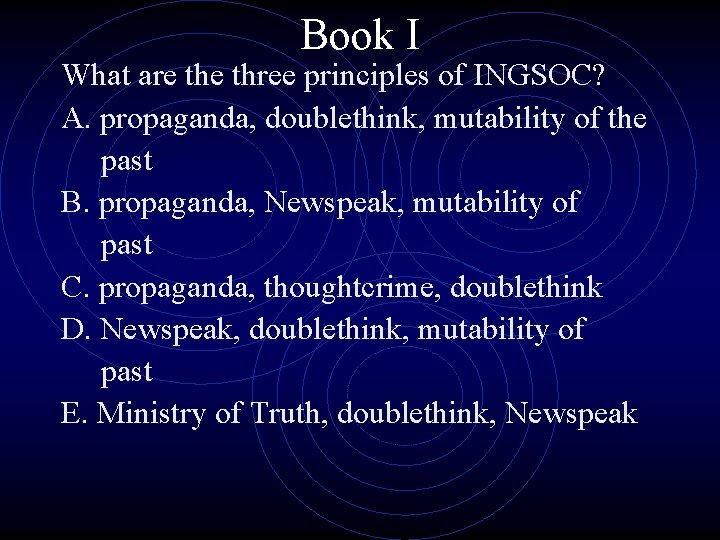 George Orwells 1984 Critical Reading Practice Book I