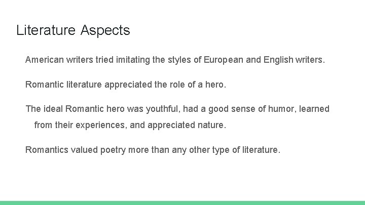 Romanticism 1800 1840 Hunter Mitchell and Matthew Johnson