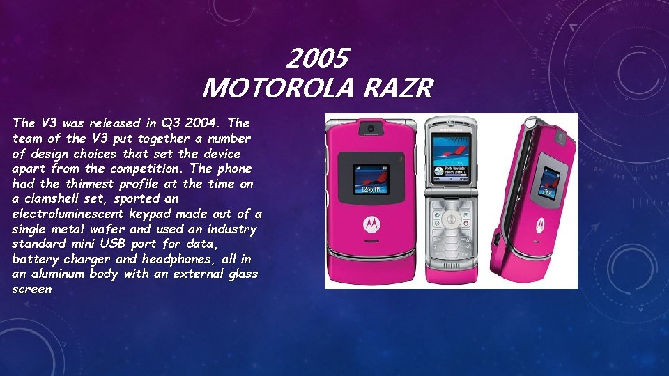 THE EVOLUTION OF PHONES MADE BY THE DACOMICKING