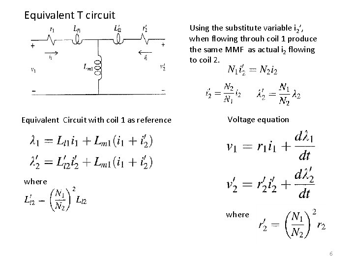Electrical Machinery Analysis 1 Introduction Principles for electrical