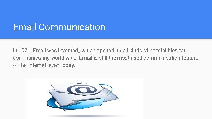 History of the Internet by Joshua Antle An