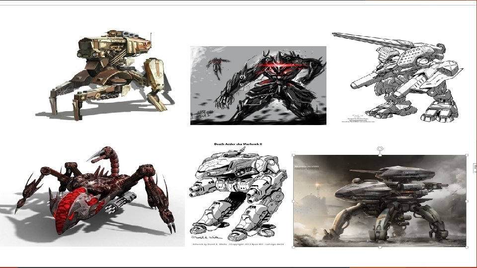3 D Modelling Mech Pre Production Scenario Your