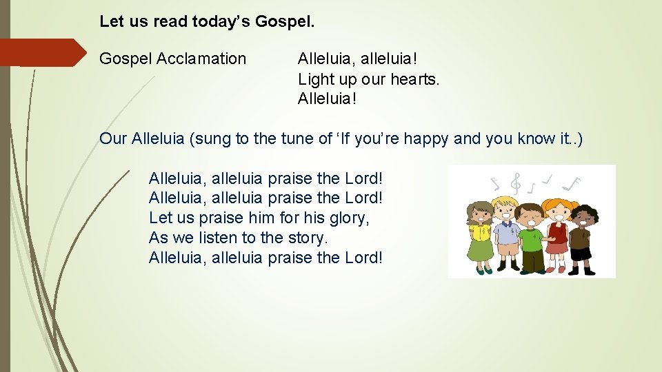 St Albans Catholic Church Finchley Childrens Liturgy Content