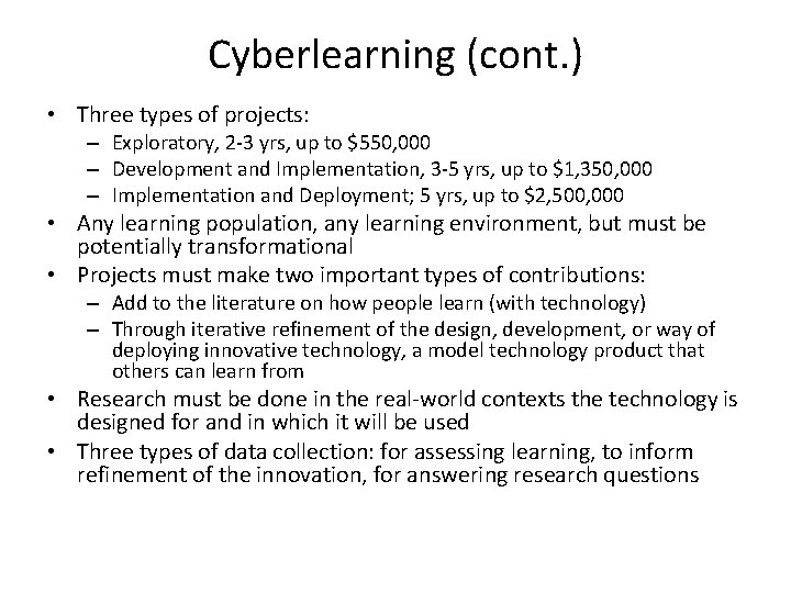Cyberlearning Transforming Education Using technology to amplify expand
