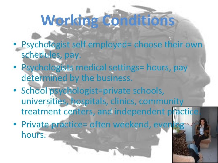 Psychologist Kristina Miller 101112 Hour 1 Career Technology