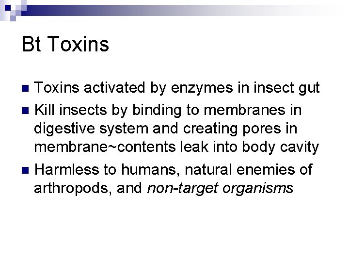 Plant Pathogens and Biocontrol Agents Plant Pests n