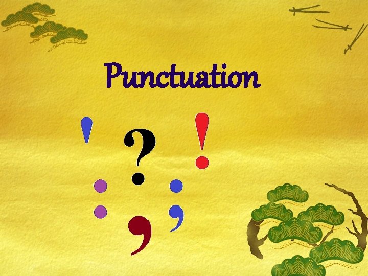 Punctuation Definition Punctuation is a collection of marks