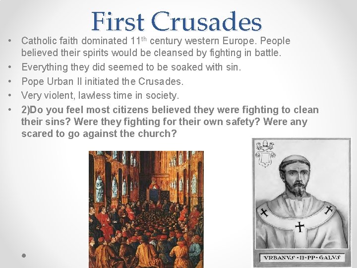 First Crusade and Trade Exploration Origins of First