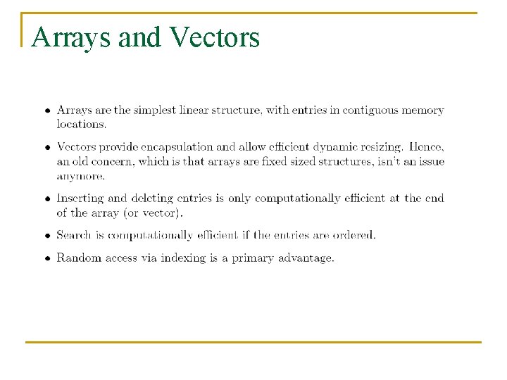 CSC 2300 Data Structures Algorithms February 2 2007