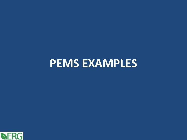 Development of Emission Factors Load Factors Duty Cycles