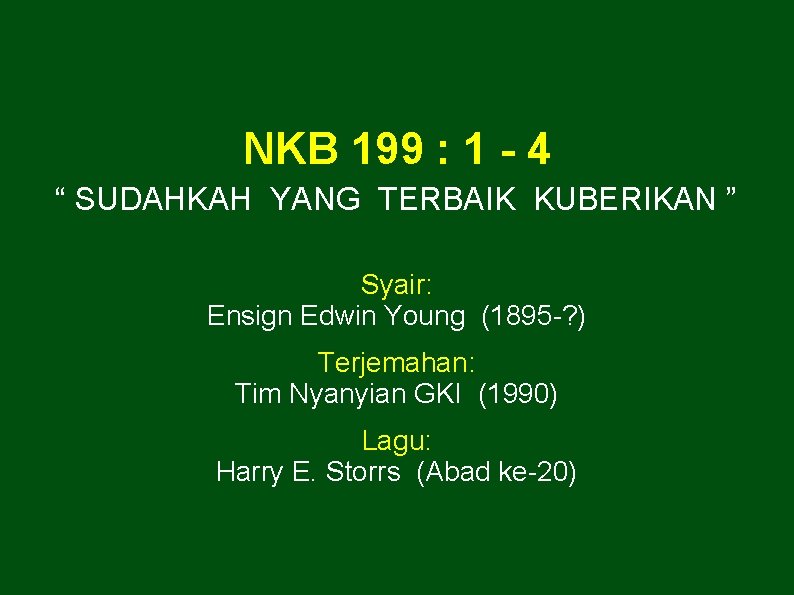 NKB 199 1 4 SUDAHKAH YANG TERBAIK KUBERIKAN