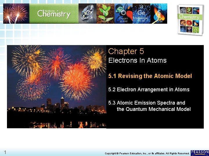 5 1 Revising the Atomic Model Chapter 5