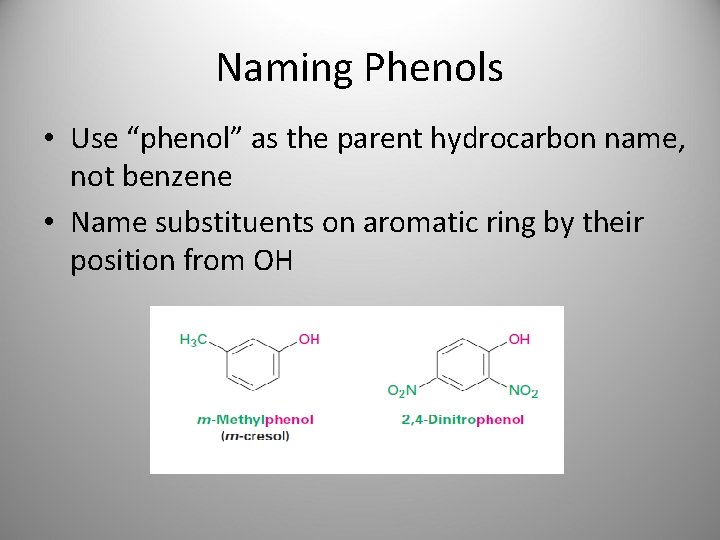Alcohols and Phenols By Dr Gehan Mostafa Kotb