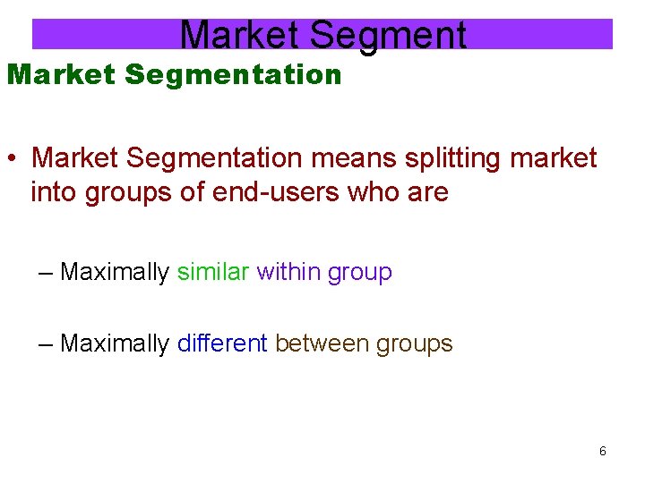 Distribution Management Channel Design Market Segmentation Service Output
