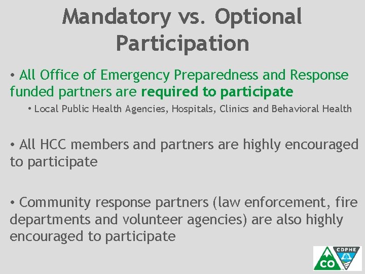 The Functional Exercise Executive Briefing Overview This slide