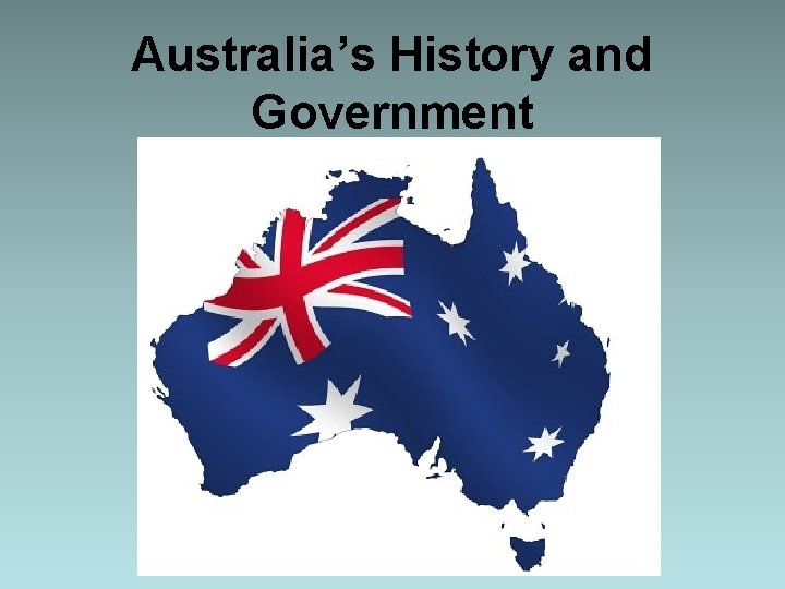 Australias History and Government SS 6 H 8