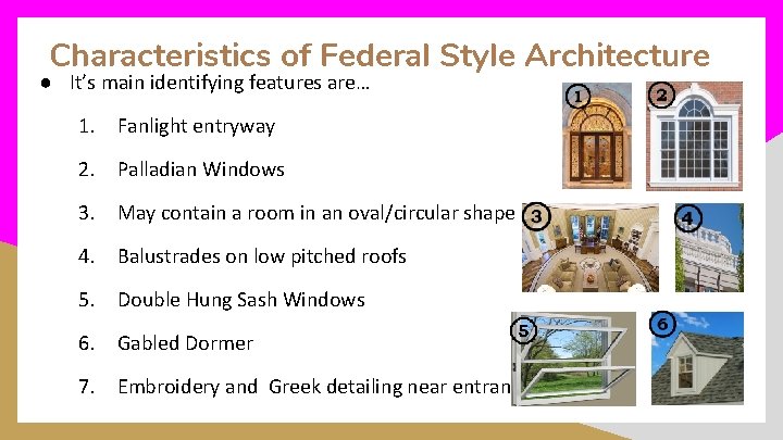 Federal Style Architecture Suburban Villa countryside residence in